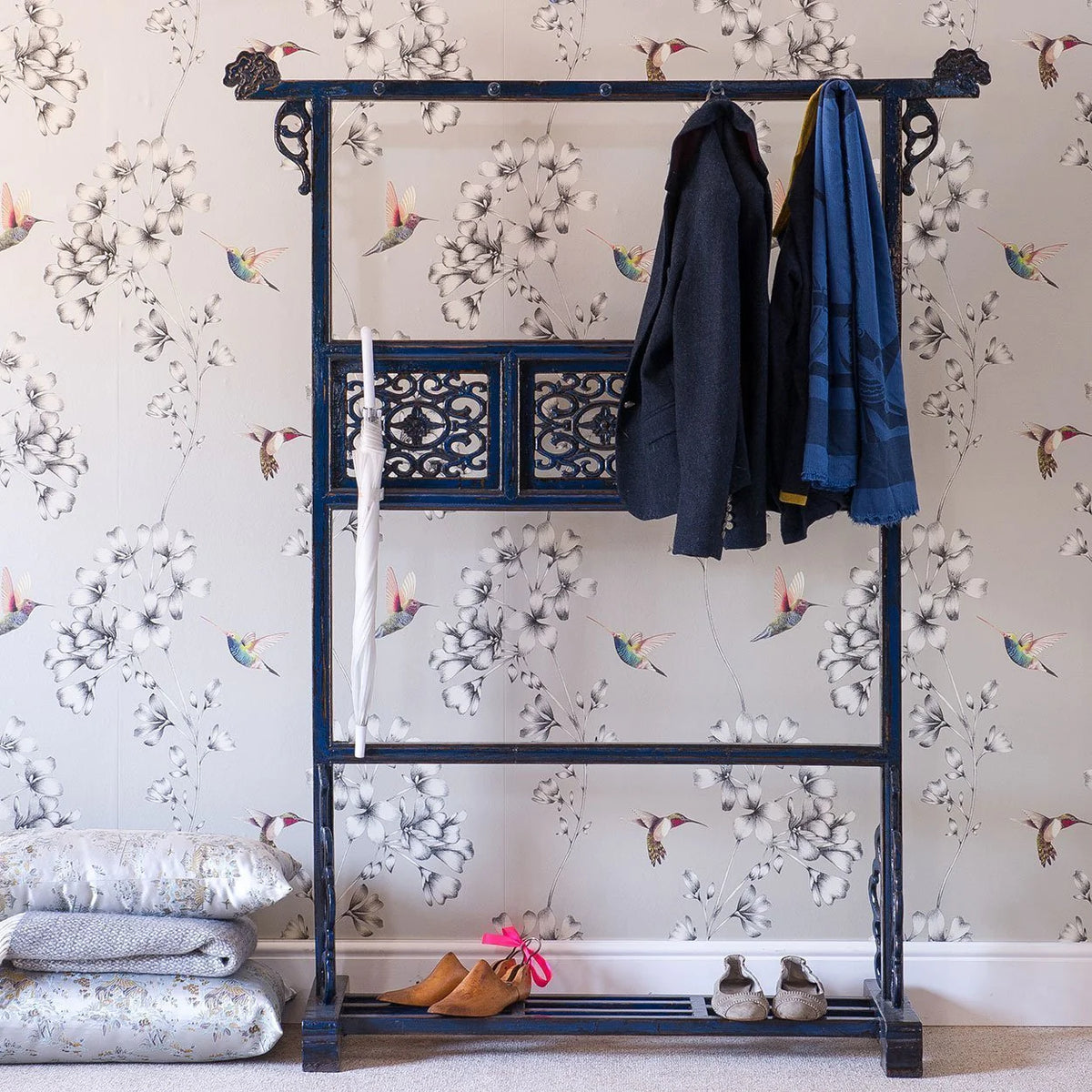 The Story Behind the Piece: CANTON Blue Oriental Coat Rack | Orchid