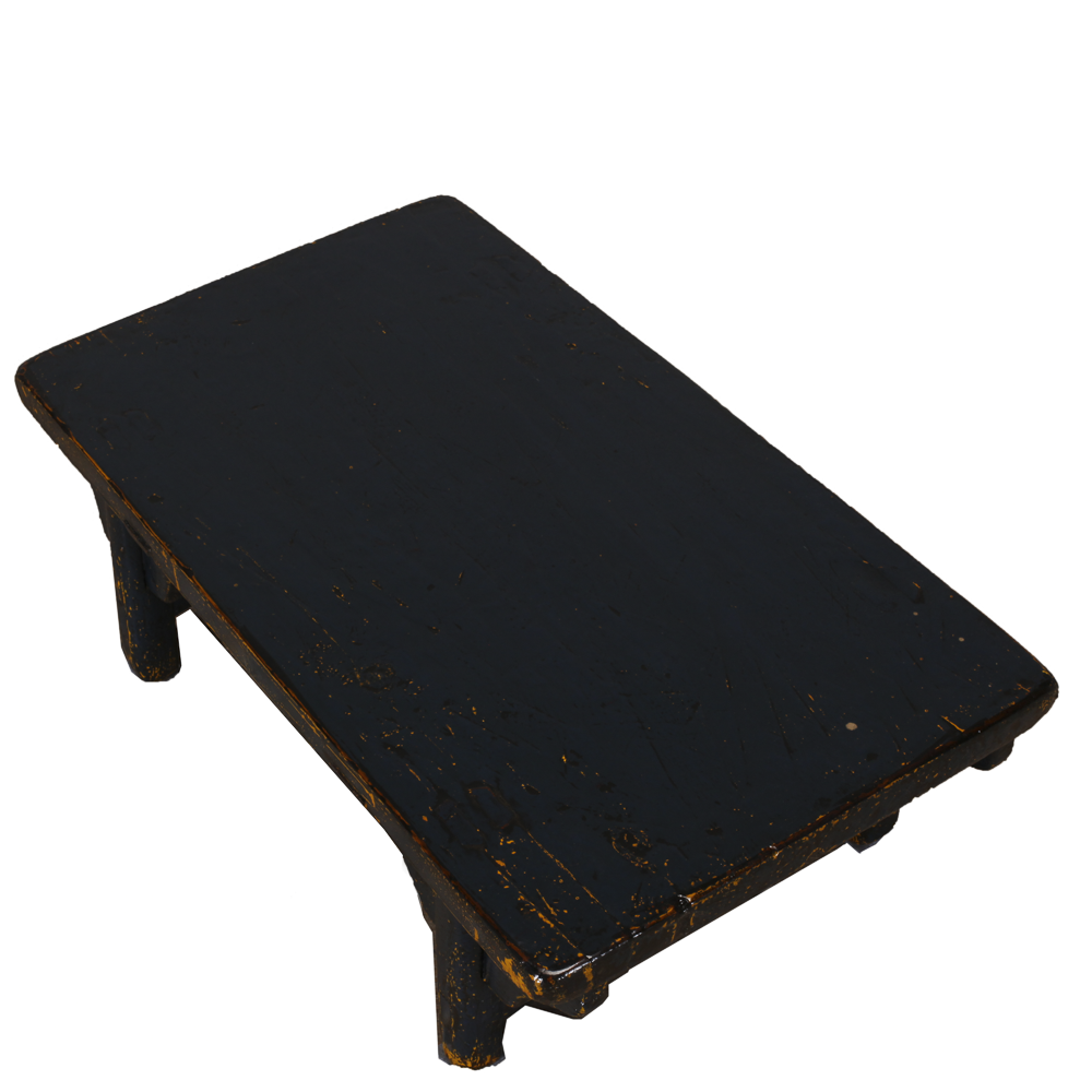 Chinese Indigo Kang Coffee Table| ZHUZI Vintage Coffee table | Orchid