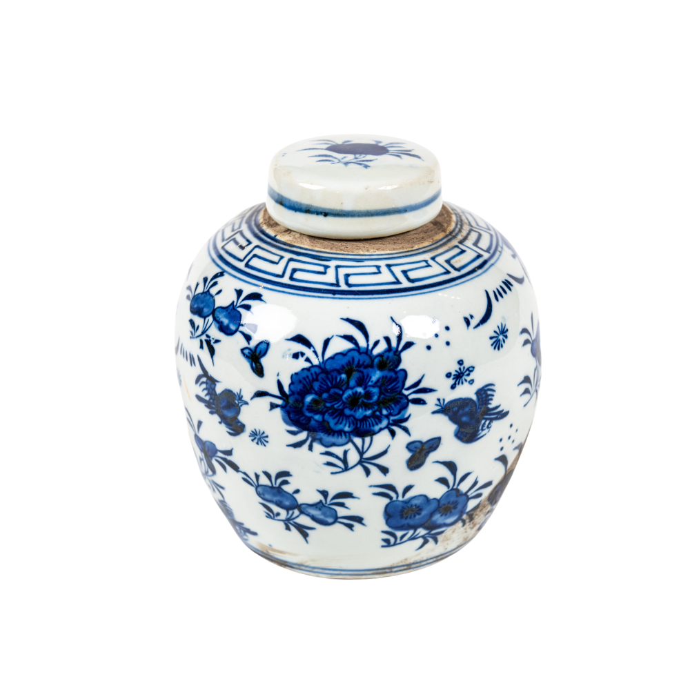 ANLU Floral Ginger Jar 17 cm | ORCHID | Orchid